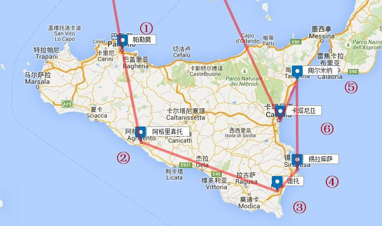 西西里岛地图高清,西西里岛图,西西里岛登陆(第2页)_大山谷图库